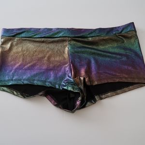 Shorts | Rainbow Iridescent Shorts | Poshmark